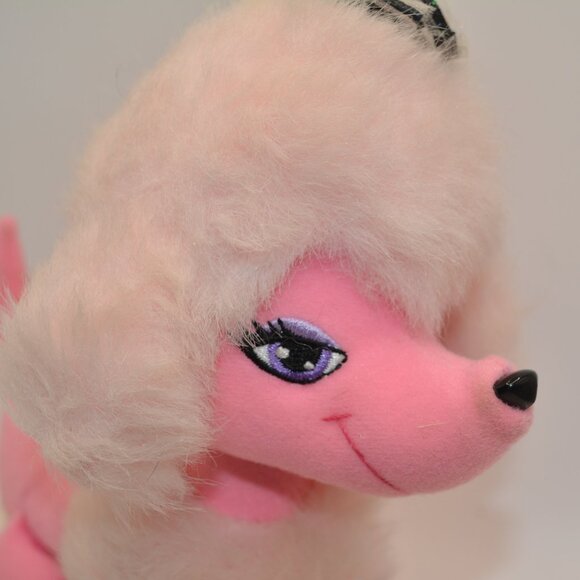 Barbie | Toys | Mattel Barbie Posh Pet Raquelle Pink Poodle Plush ...